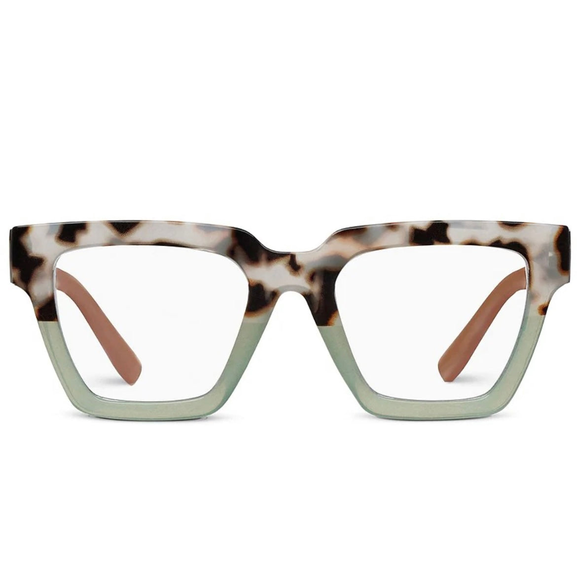 Take a Bow Readers- tortoise and mint – One of a Find Charleston