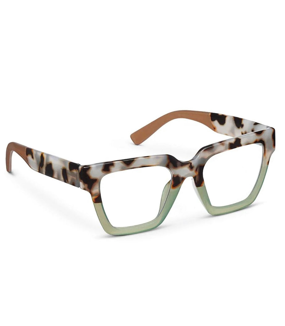 Take a Bow Readers- tortoise and mint – One of a Find Charleston